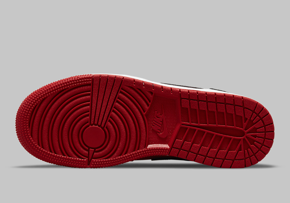 Air Jordan 1 Mid GS "Reverse Bred" 554725-660 | SneakerNews.com