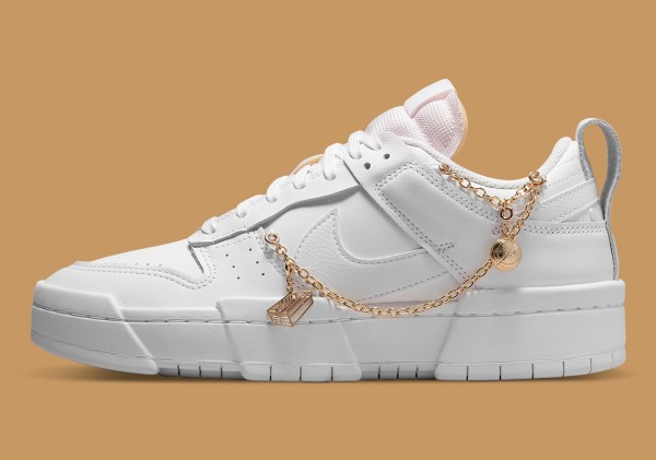 Nike Dunk Low Disrupt White Gold DO5219-111 | SneakerNews.com