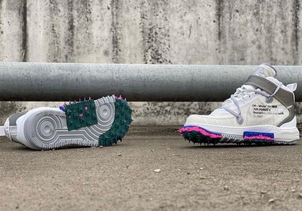 Off-White Nike Air Force 1 Mid First Look | SneakerNews.com