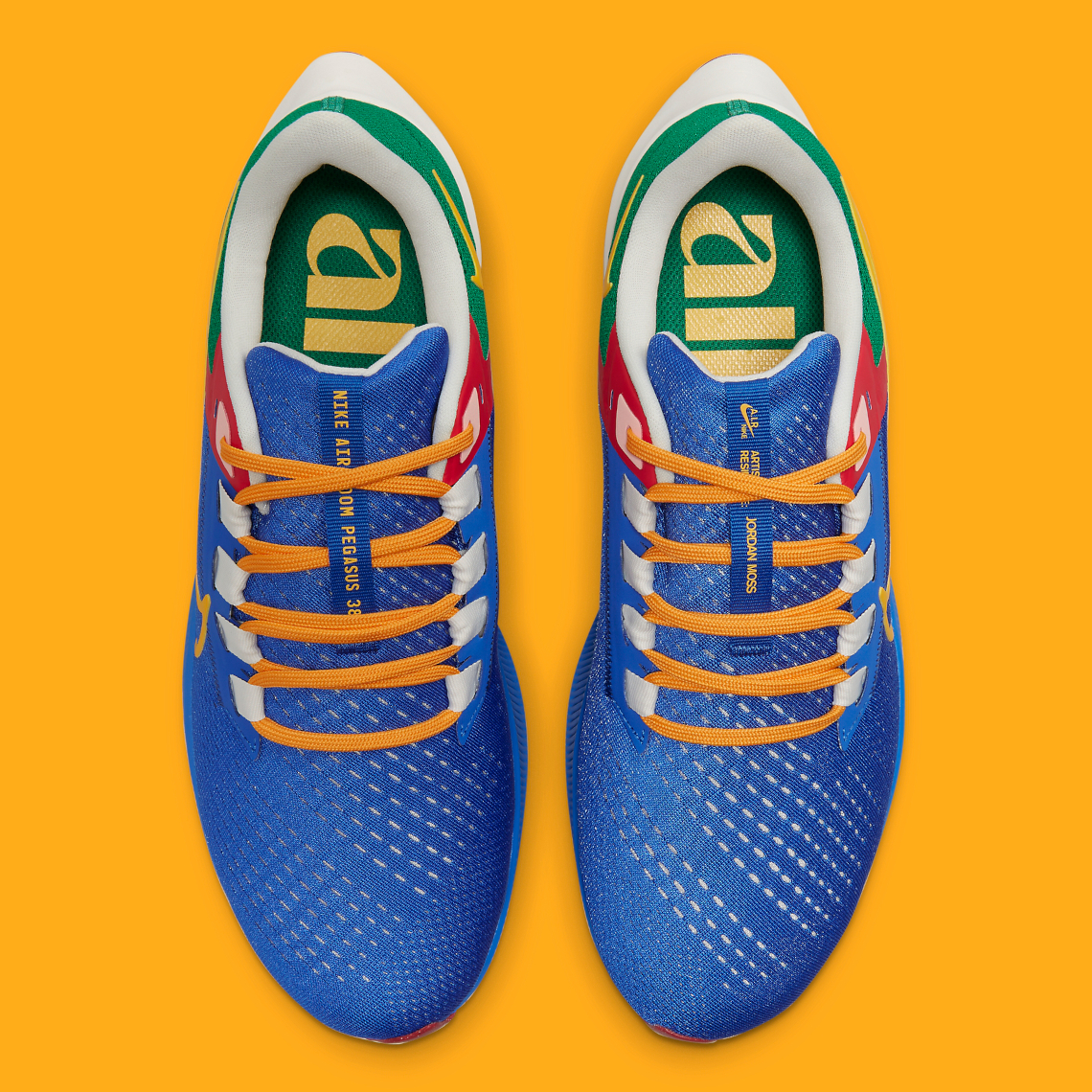 Jordan Moss Nike Air Zoom Pegasus 38 DO7763-400 | SneakerNews.com