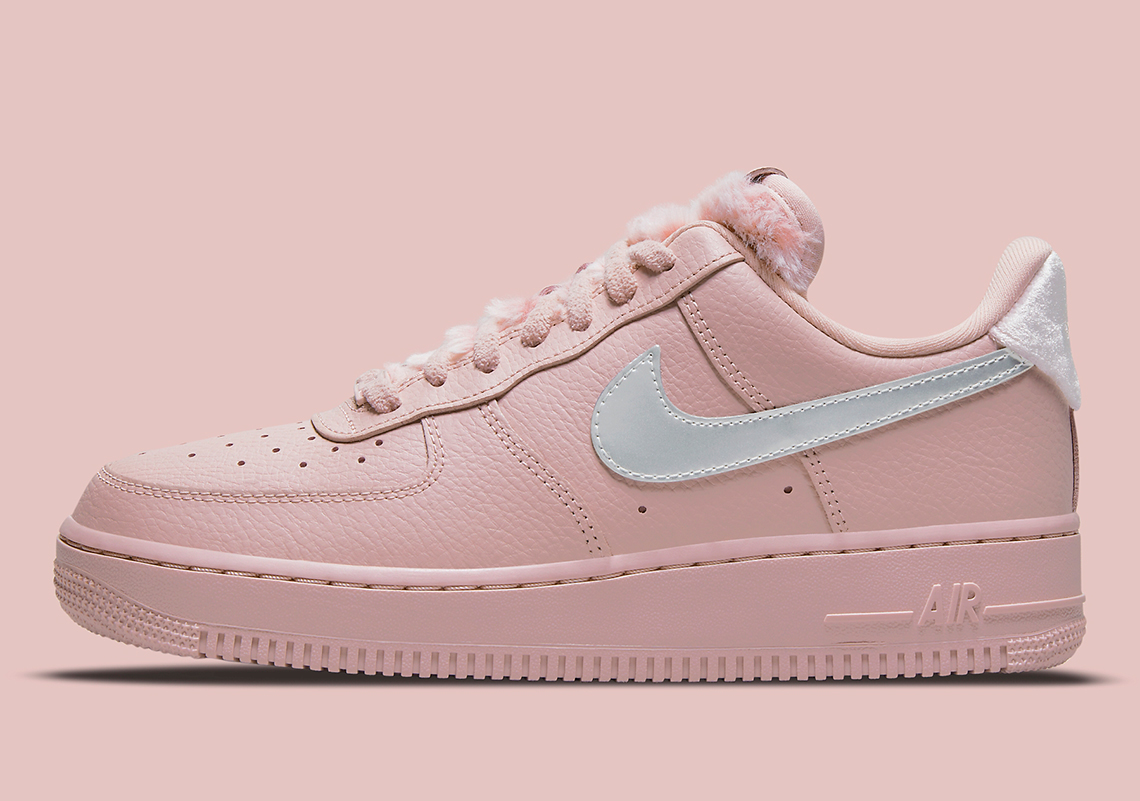 Nike Air Force 1 Pink Sherpa DO6724-601 Release Info | SneakerNews.com