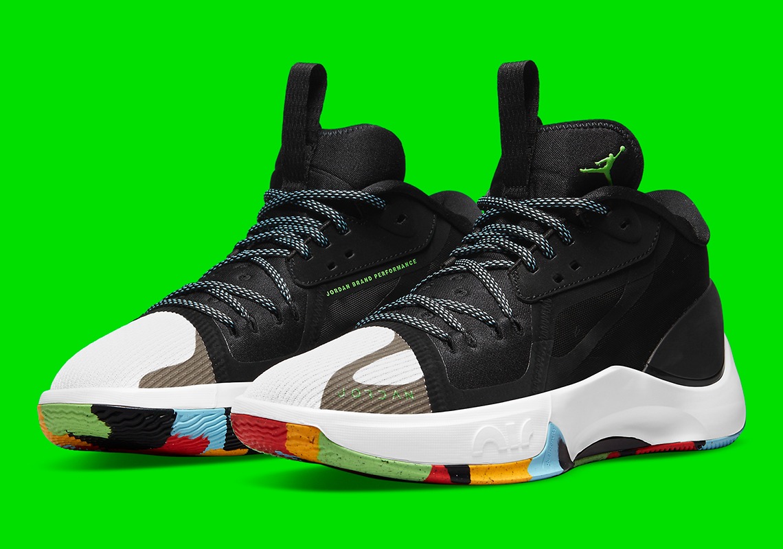 Jordan Zoom Separate White Black Multi DH0249-030 | SneakerNews.com