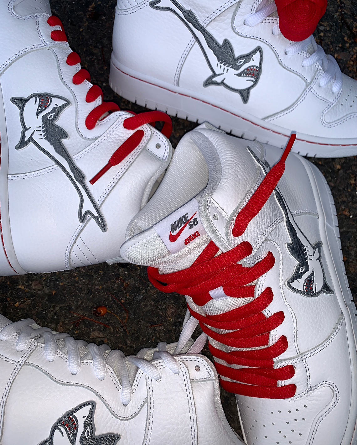 Oski Nike SB Dunk Great White Shark 2022 | SneakerNews.com