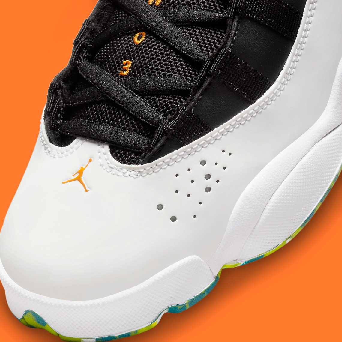 Jordan 6 Rings GS White Neon Green 323399-038 | SneakerNews.com