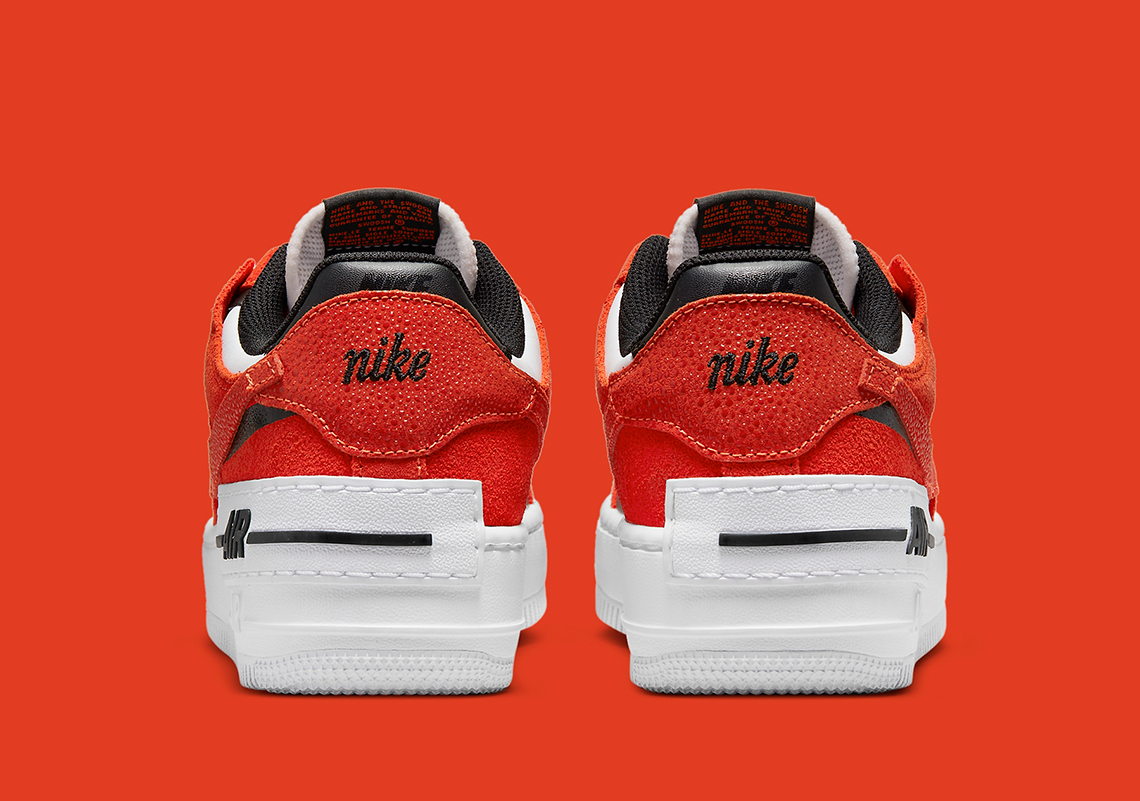 Nike Air Force 1 Shadow Red White Black DQ8586-800 | SneakerNews.com