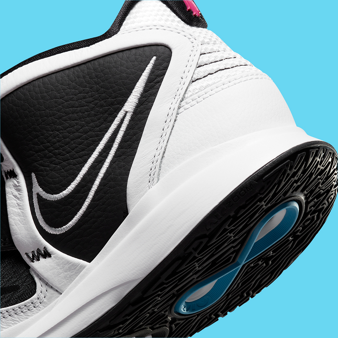 Nike Kyrie 8 White Black Pink Blue DC9134-003 | SneakerNews.com