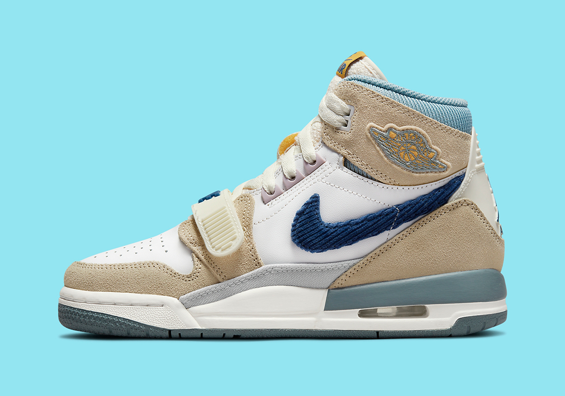 Jordan Legacy 312 Tan Blue Corduroy DQ5347-141 Release Date ...