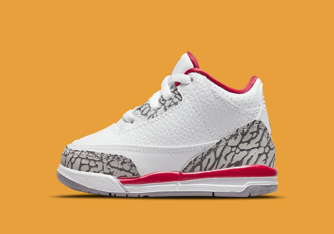 Air Jordan 3 Cardinal Red GS PS TD Release Date | SneakerNews.com
