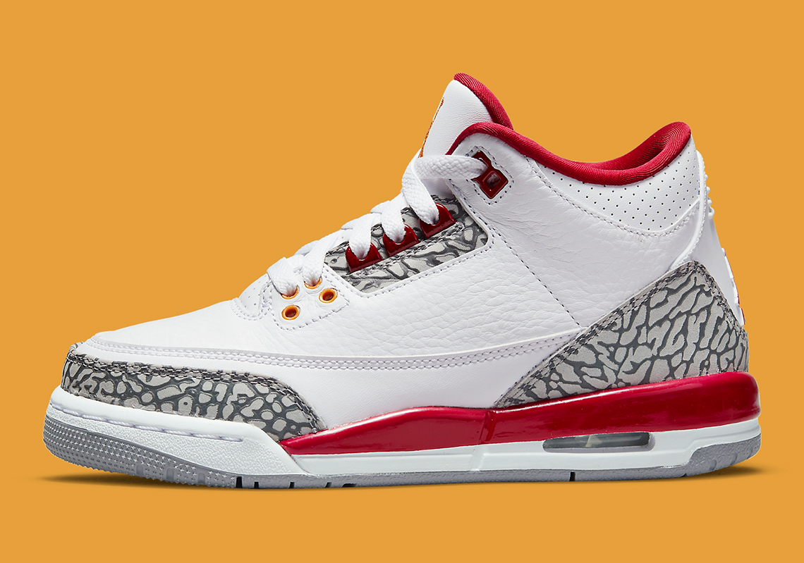 Air Jordan 3 Cardinal Red GS PS TD Release Date | SneakerNews.com