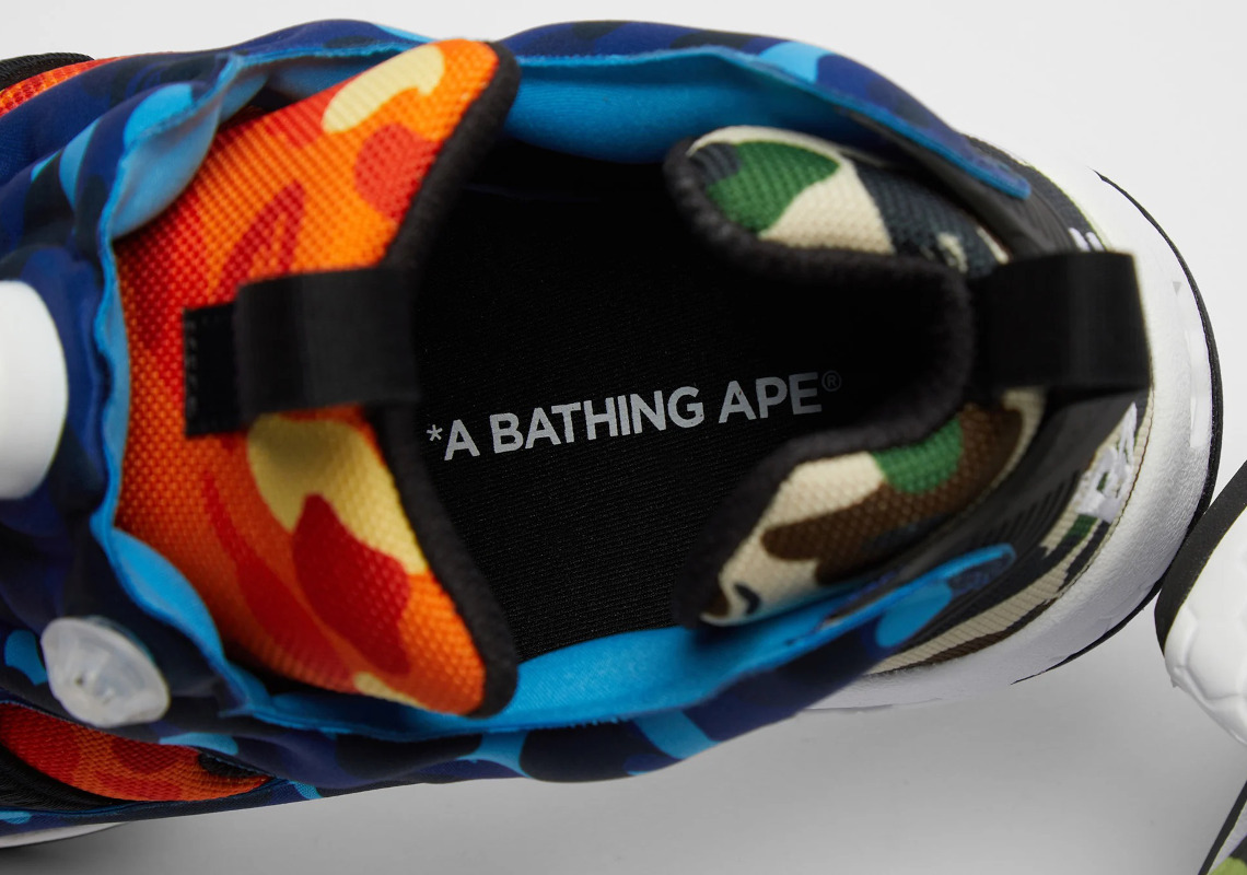 BAPE Reebok Instapump Fury "Multi-Color" Q47370 | SneakerNews.com