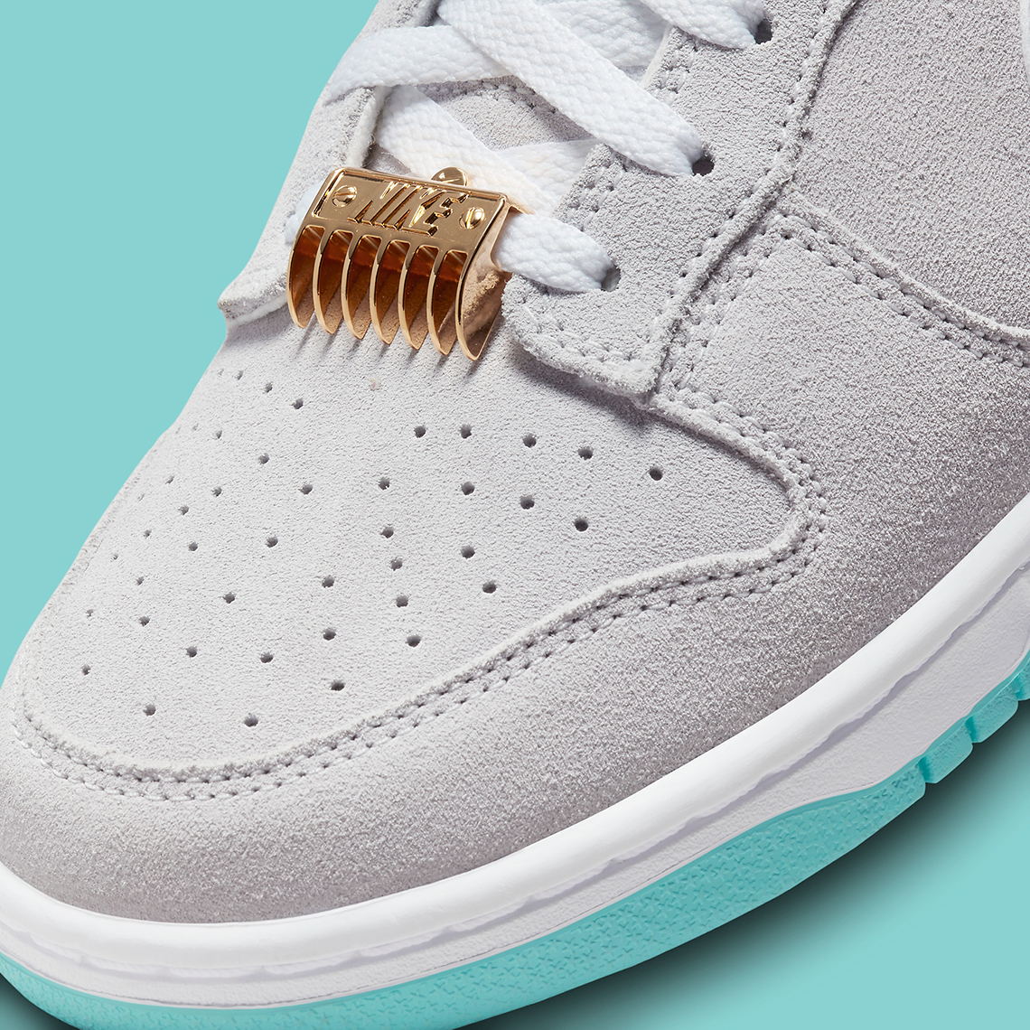 Nike Dunk Low Barber Shop Grey DH7614-500 | SneakerNews.com