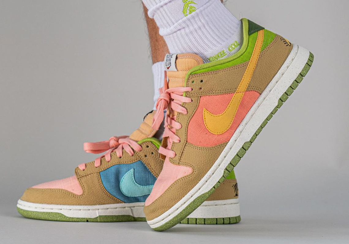 Nike Dunk Low SE Sun Club DM0583-800 | SneakerNews.com