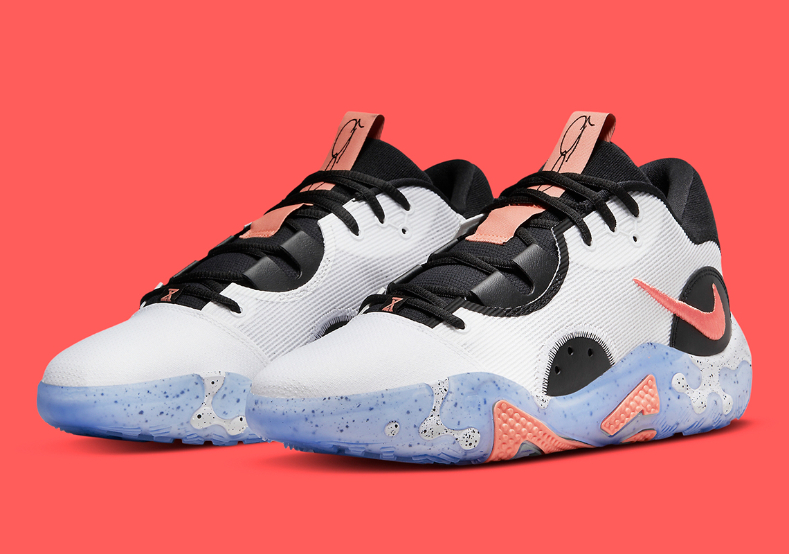 Nike PG 6 White Black Bright Crimson DDC1974-100 | SneakerNews.com