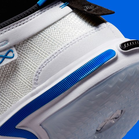 Air Jordan 36 White Sport Blue Black CZ2650-101 Release Date ...