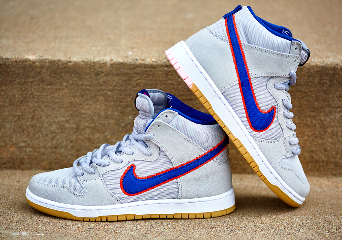 Nike SB Dunk High "New York Mets" DH7155-001 Release Date | SneakerNews.com