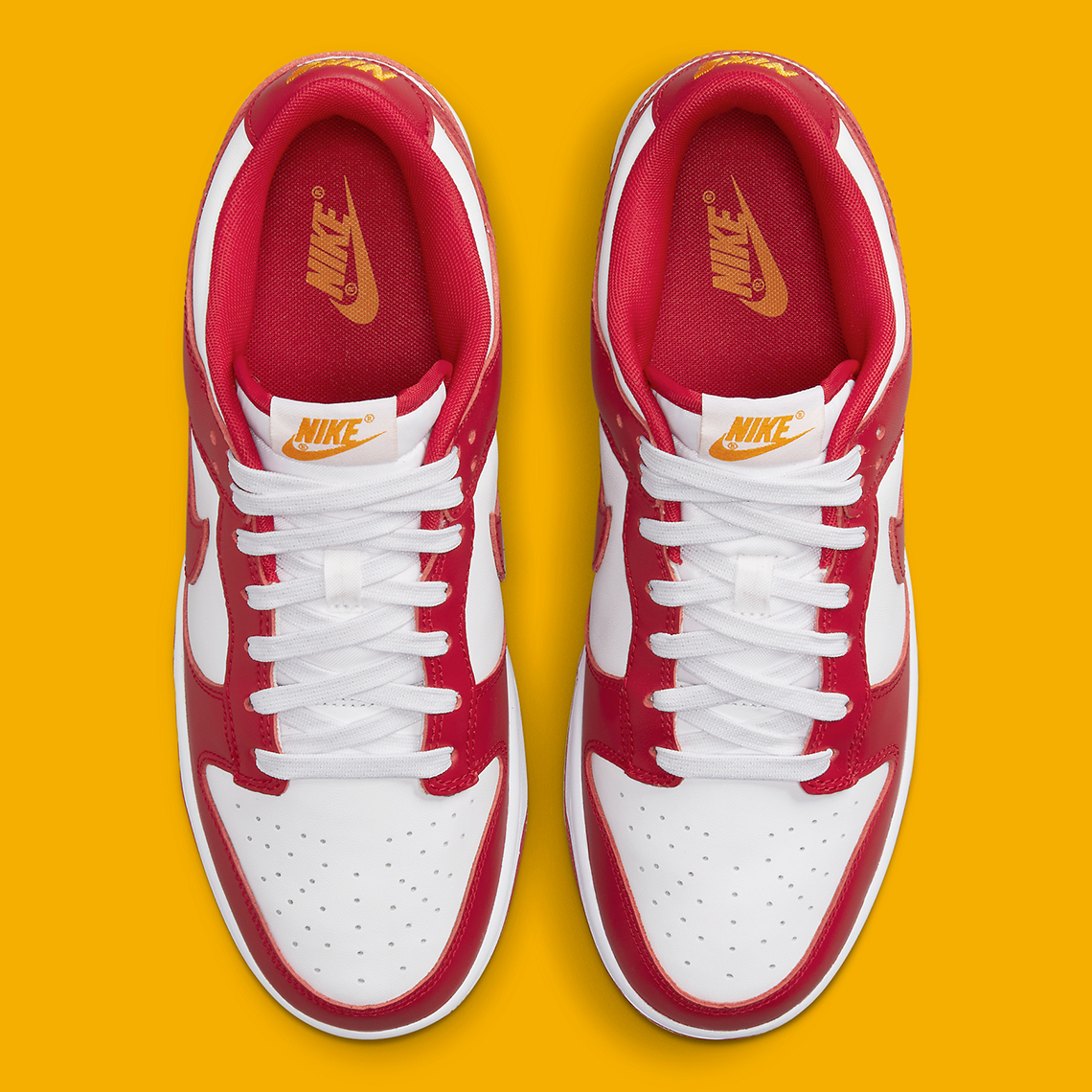 Nike Dunk Low White Red Yellow DD1391-602 | SneakerNews.com