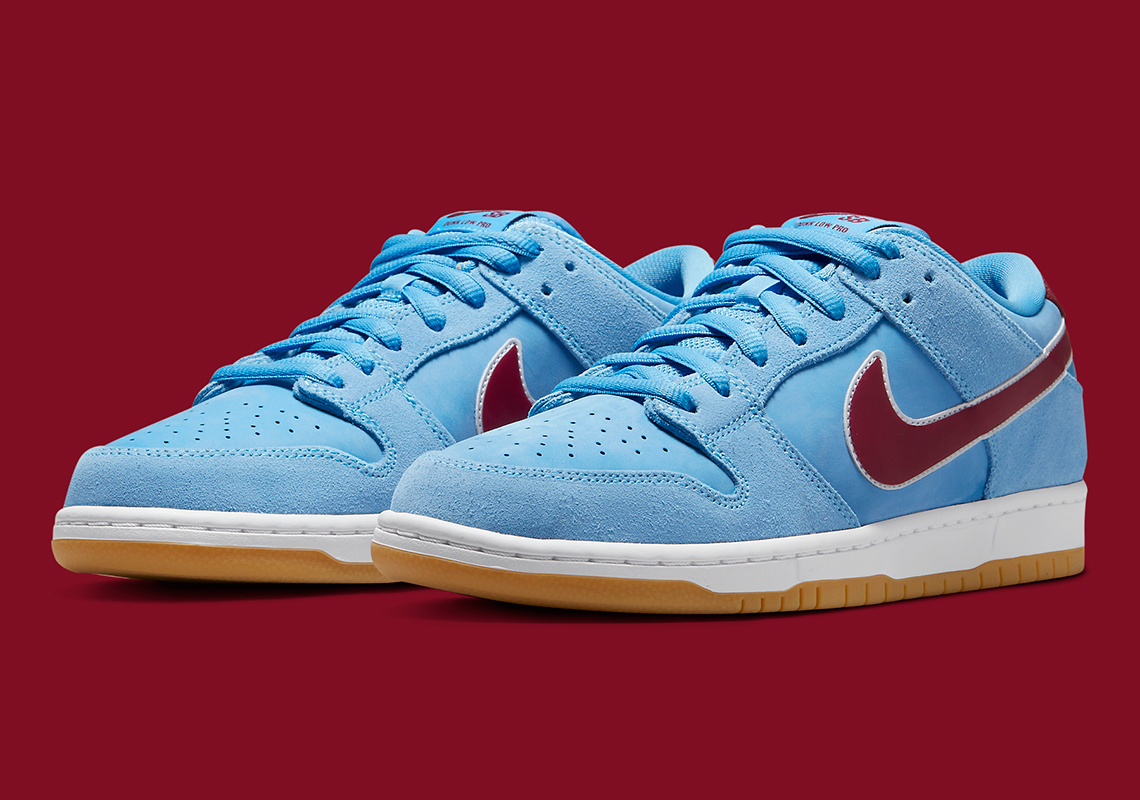 Nike SB Dunk Low "Phillies" DQ4040-400 Release Date | SneakerNews.com