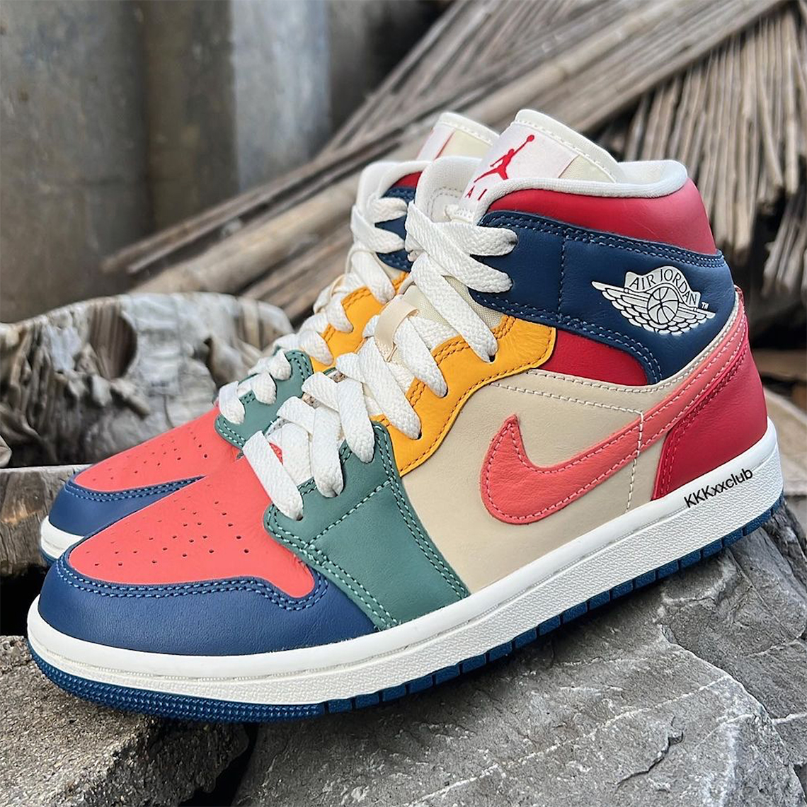 Air Jordan 1 Mid "Multi-Color" Release Date 2022 | SneakerNews.com