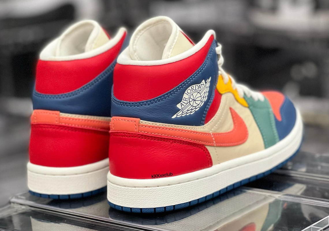Air Jordan 1 Mid "Multi-Color" Release Date 2022 | SneakerNews.com