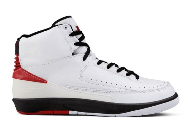 Air Jordan 2 White Varsity Red Black DX2454-106 | SneakerNews.com