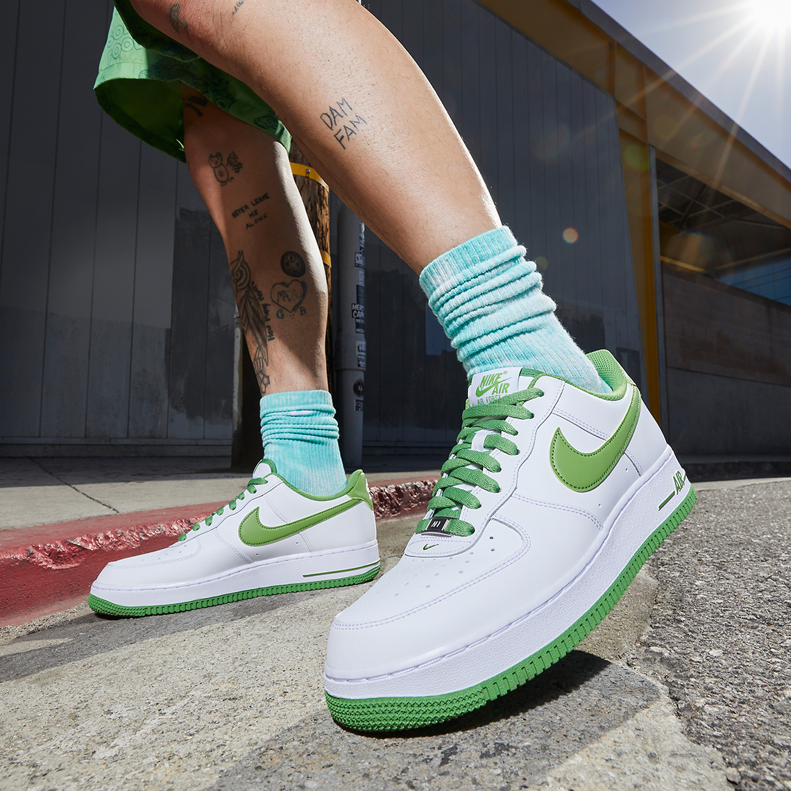 Nike Air Force 1 Low White Green DH7561-105 | SneakerNews.com