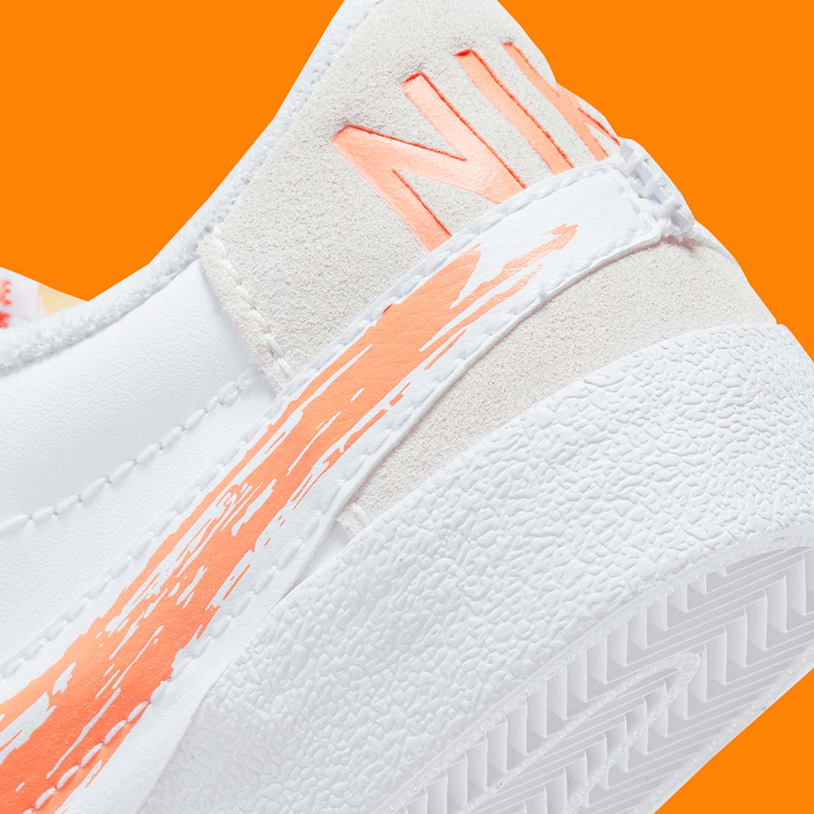 Nike Blazer Low Jumbo Scribble Swoosh DX2648-100 | SneakerNews.com