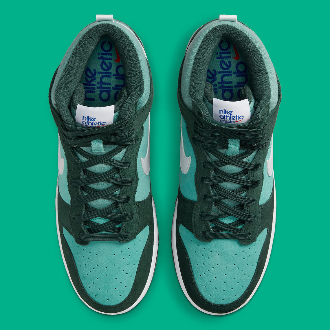 Nike Dunk High "Athletic Club" Green DJ6152-300 | SneakerNews.com