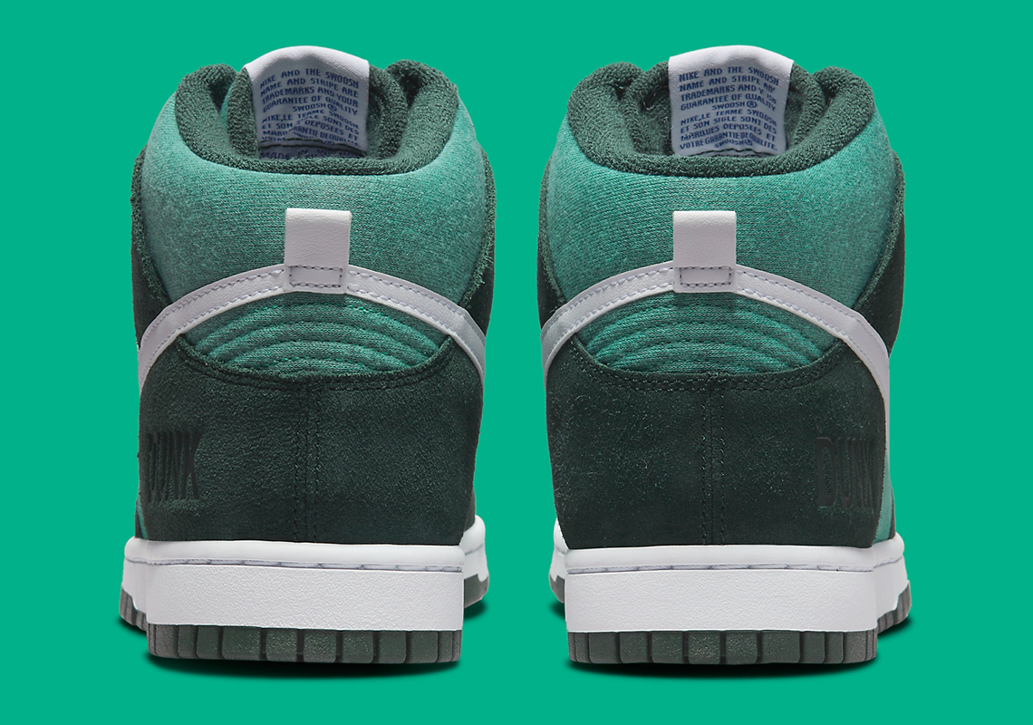 Nike Dunk High "Athletic Club" Green DJ6152-300 | SneakerNews.com