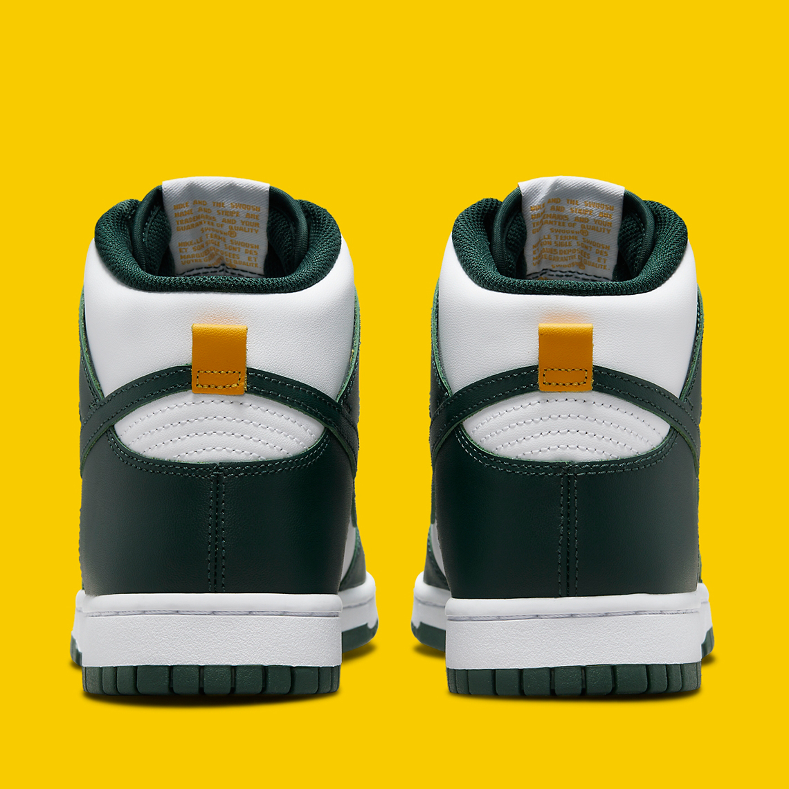 Nike Dunk High GS "Green/Gold" DV7072-300 | SneakerNews.com
