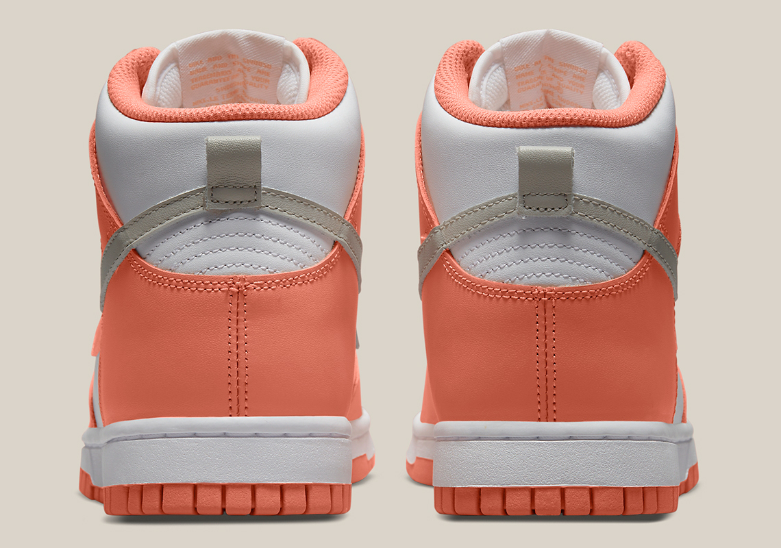 Nike Dunk High Womens Salmon Grey DD1869-600 | SneakerNews.com