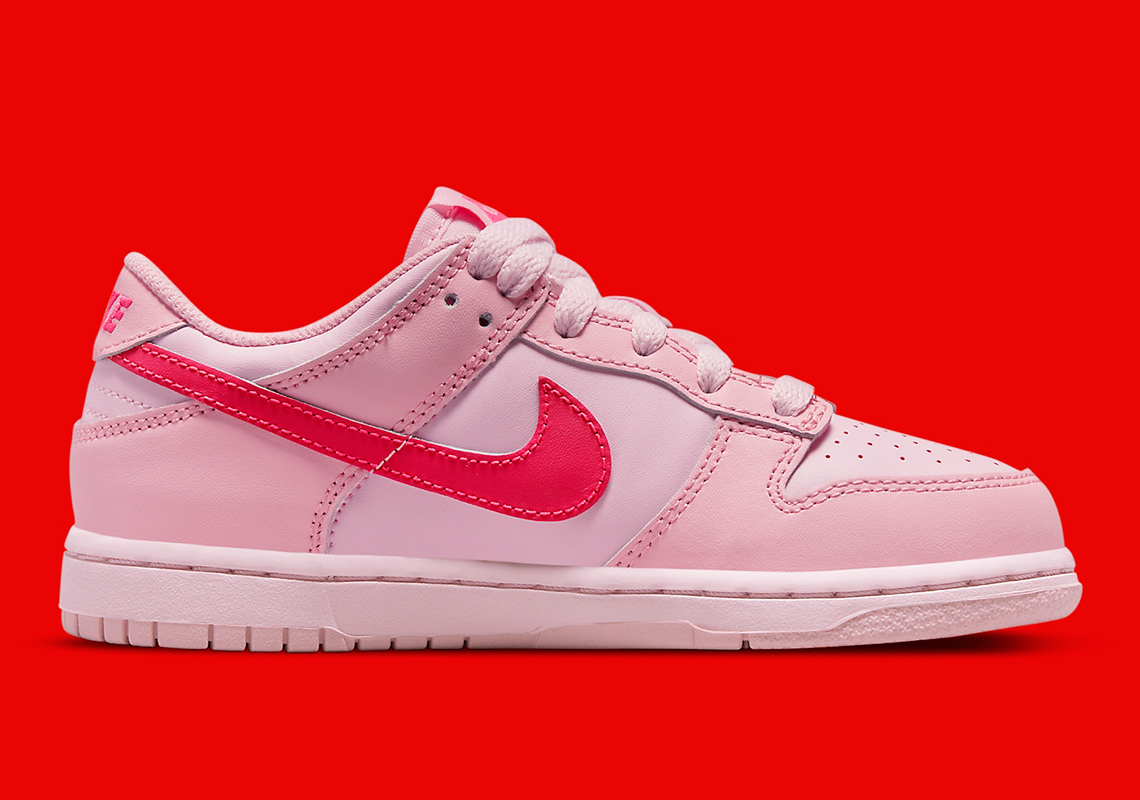 "Barbie" Nike Dunk Low Pink Red DH9765-600 | SneakerNews.com