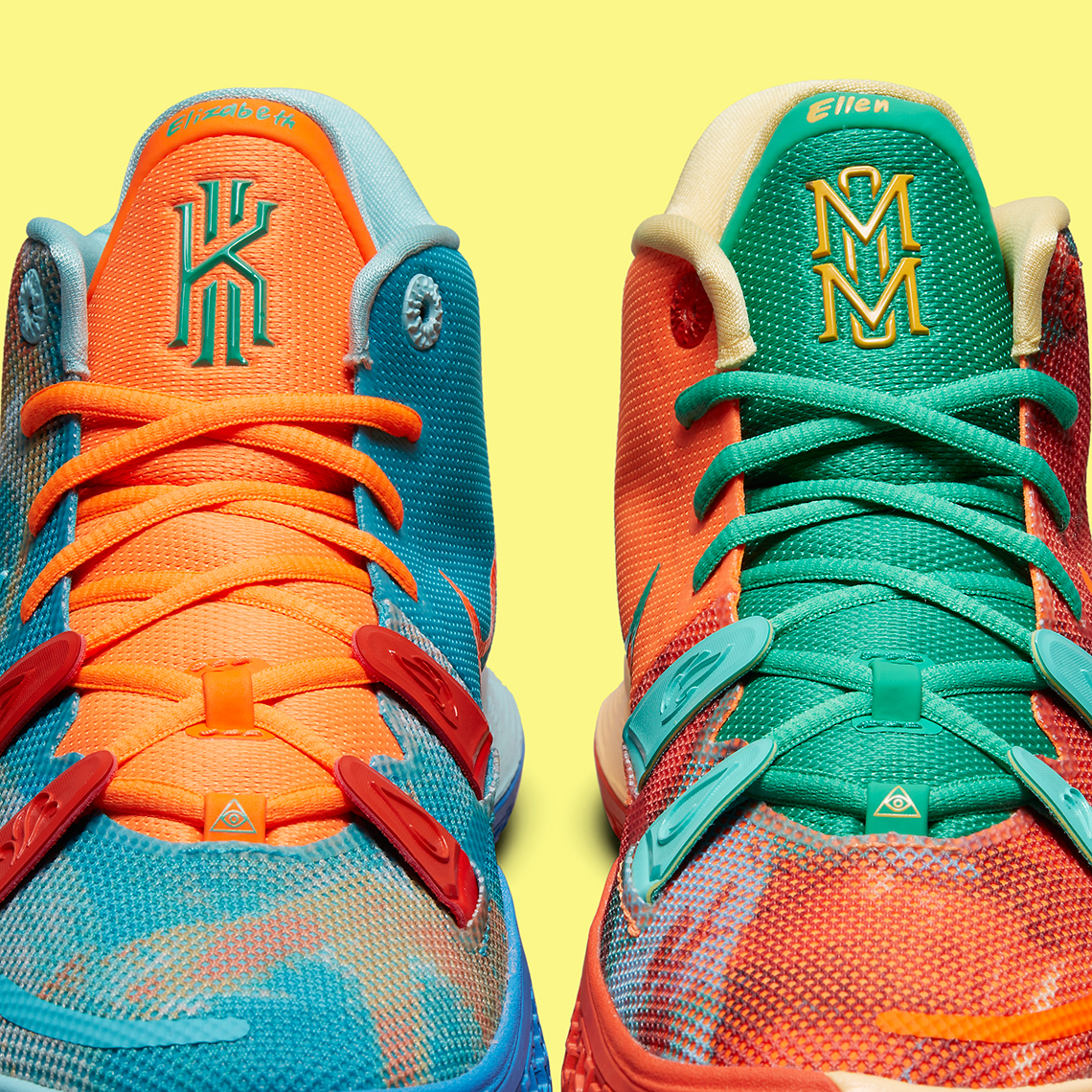 Nike Kyrie 7 "Fire And Ice" Sneaker Room DO5360-900 | SneakerNews.com