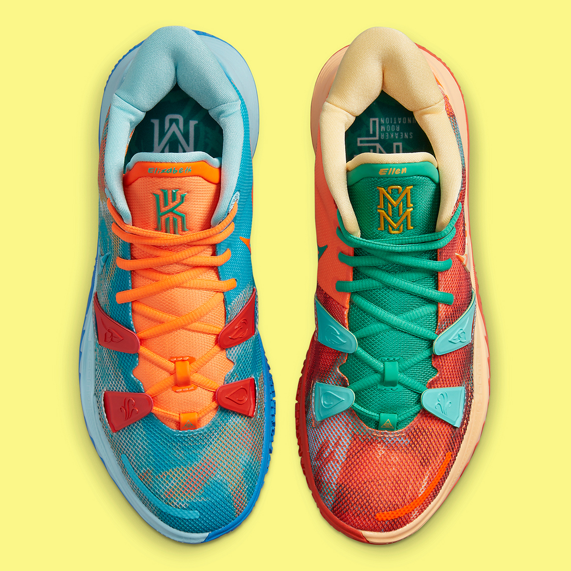 Nike Kyrie 7 "Fire And Ice" Sneaker Room DO5360-900 | SneakerNews.com