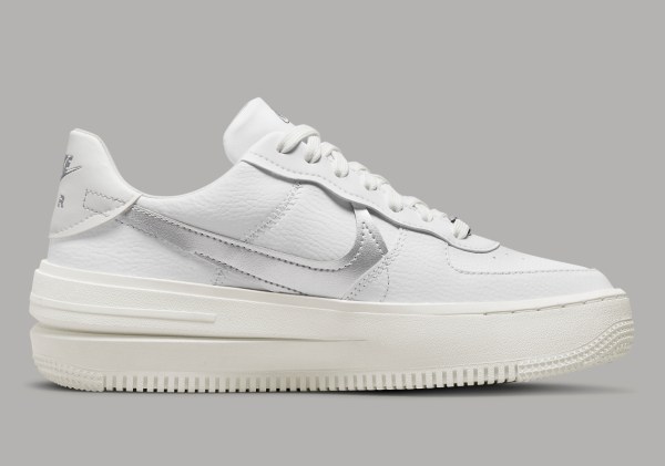 Nike Air Force 1 PLT.AF.ORM "Summit White/Silver" DJ9946-101 ...