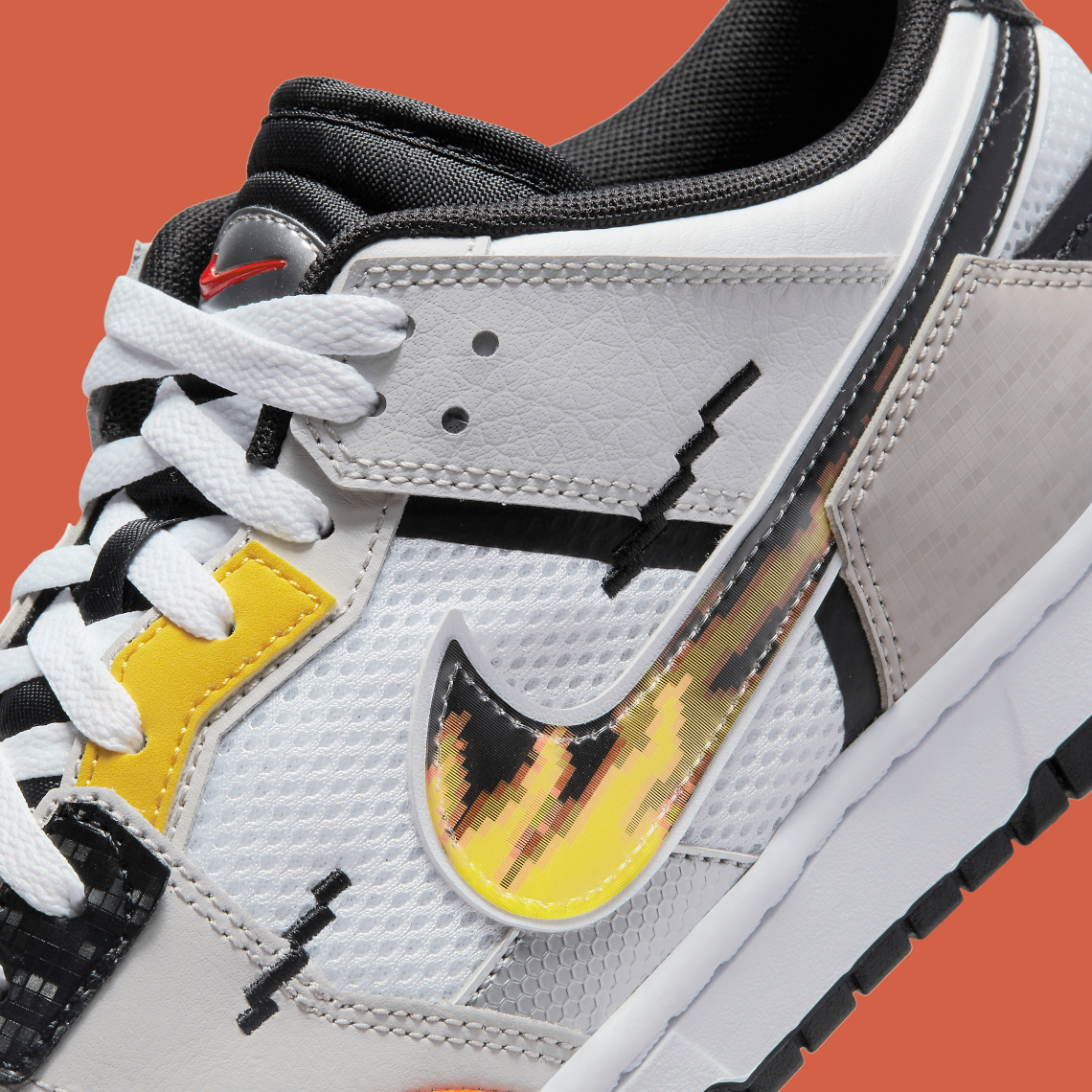 Nike Dunk Low Scrap "Mighty Swooshers" DX6058-101 | SneakerNews.com