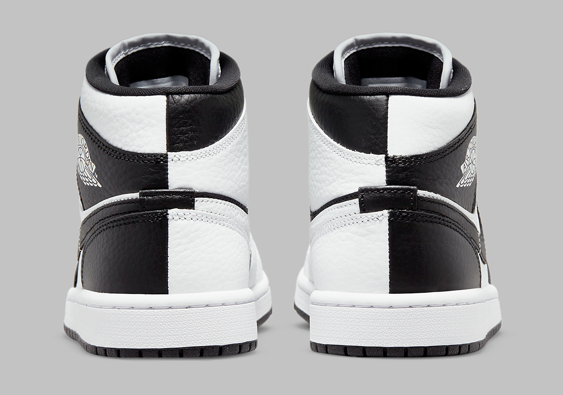 Air Jordan 1 Mid Split White Black DR0501-101 Release Date ...