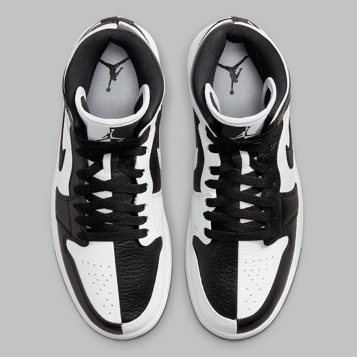 Air Jordan 1 Mid Split White Black DR0501-101 Release Date ...