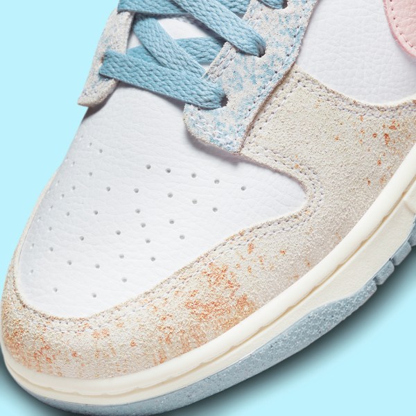 Nike Dunk Low Pink Blue Gold Fade DV6486-100 | SneakerNews.com