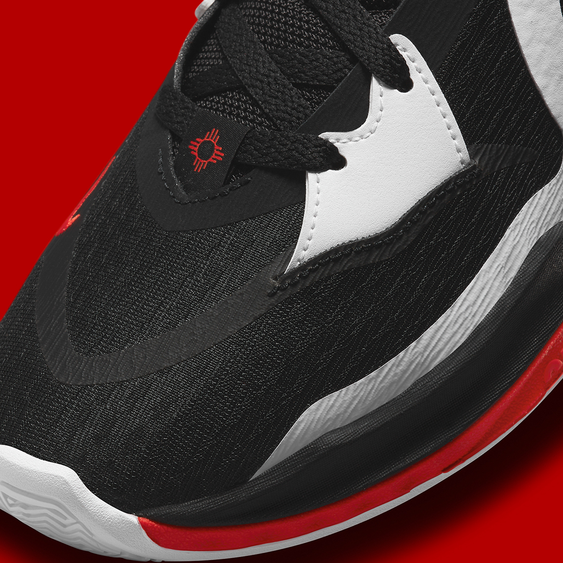 Nike Kyrie Low 5 Black White Chile Red DJ6012-001 | SneakerNews.com