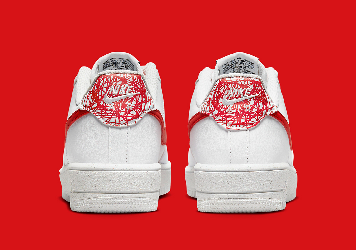 Nike Air Force 1 White Red DM1086-101 | SneakerNews.com
