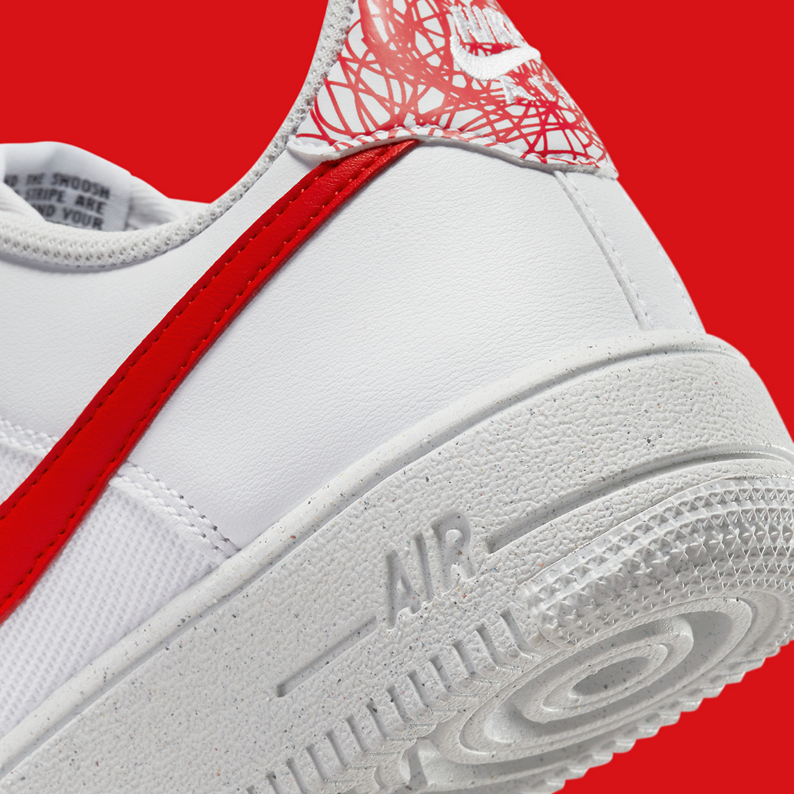 Nike Air Force 1 White Red DM1086-101 | SneakerNews.com