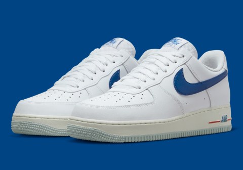 Nike Air Force 1 Low "White/Blue/Red" DX2660-100 | SneakerNews.com