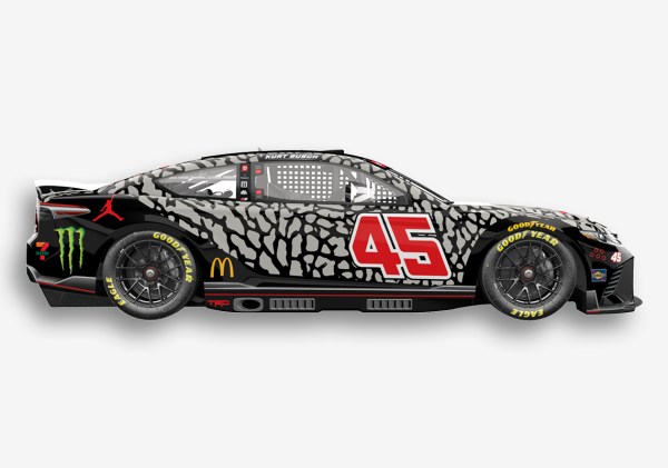 Jordan Brand 23XI Racing Kurt Busch Car | SneakerNews.com