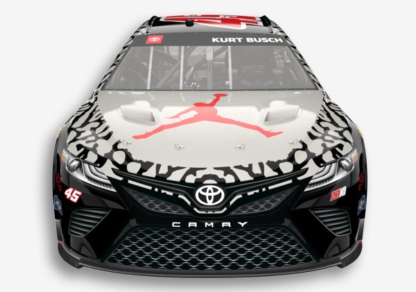 Jordan Brand 23XI Racing Kurt Busch Car | SneakerNews.com