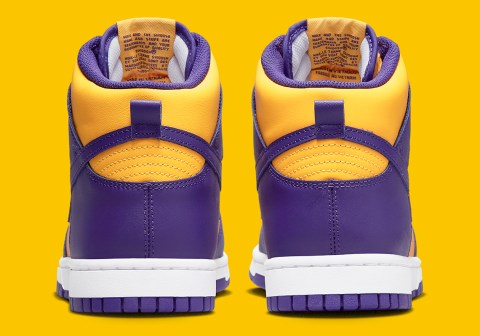 Nike Dunk High Purple Yellow DD1399-500 | SneakerNews.com