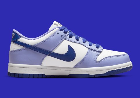 Nike Dunk Low GS "Blueberry" DZ4456-100 | SneakerNews.com