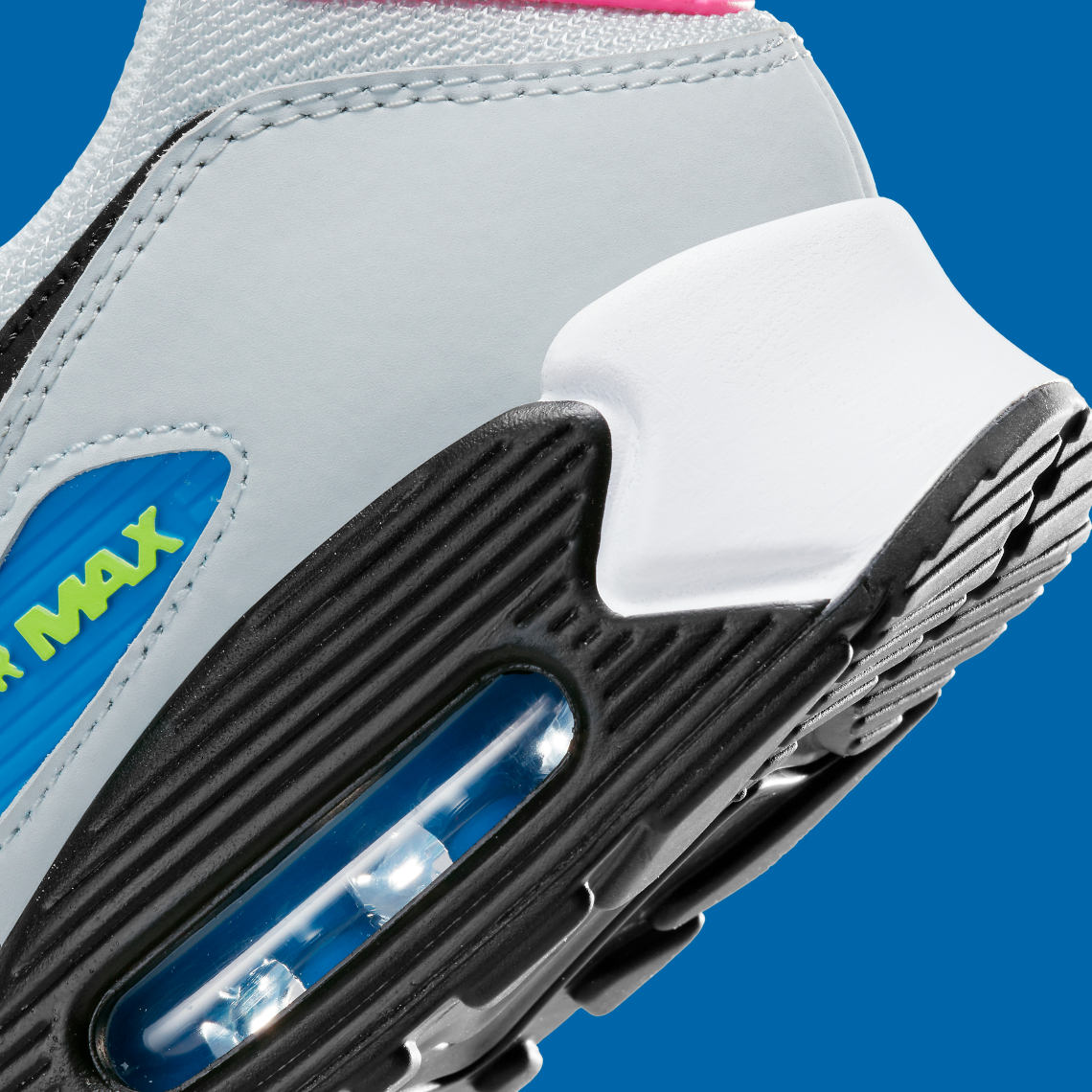 Nike Air Max 90 "Grey/Neon" DZ4398-001 | SneakerNews.com