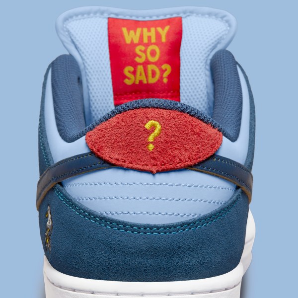 Why So Sad? x Nike SB Dunk Low DX5549-400 | SneakerNews.com