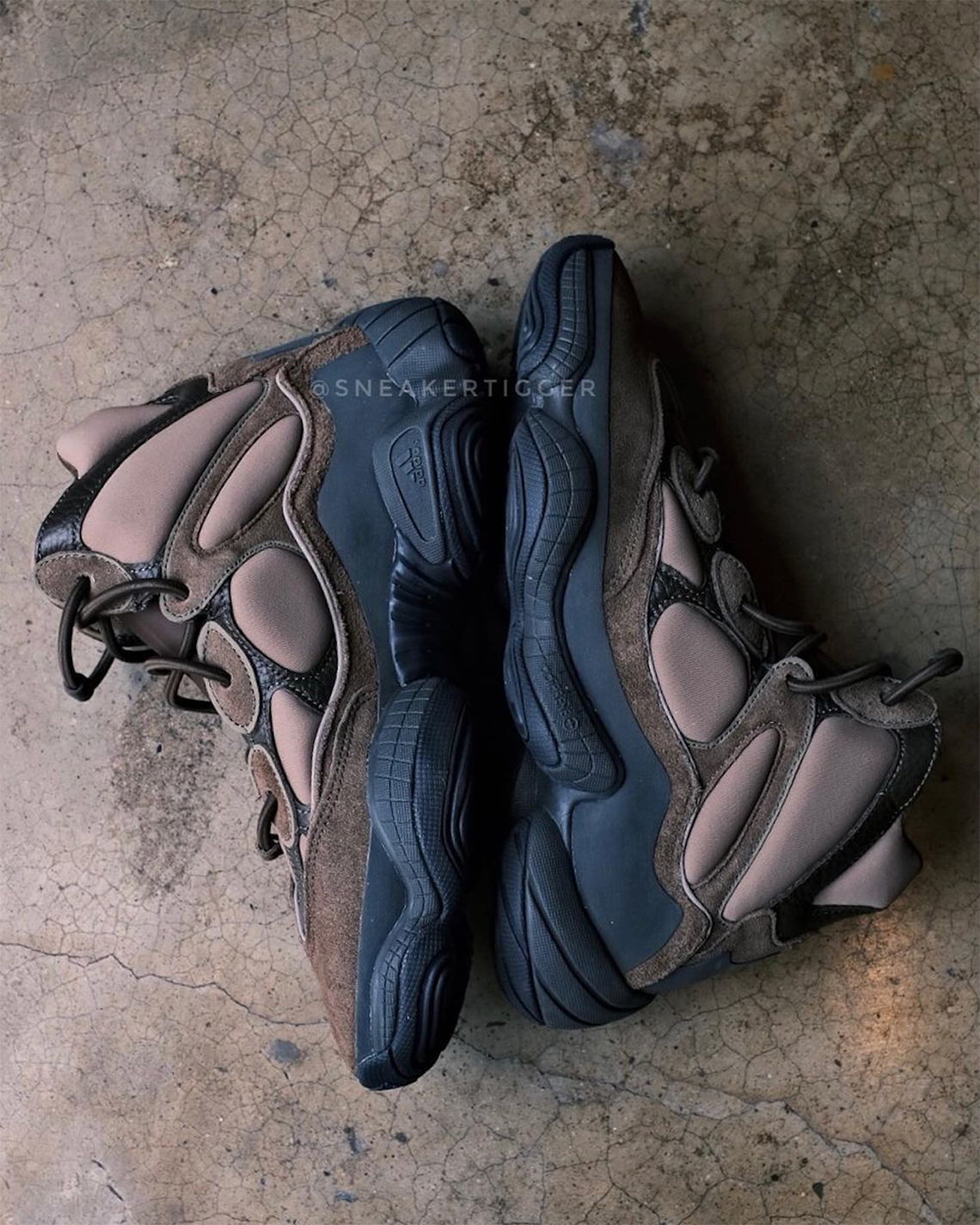 "Taupe Black" adidas Yeezy 500 High GX4553 | SneakerNews.com