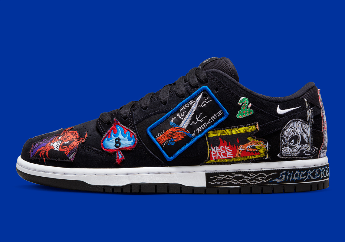 Neckface Nike SB Dunk Low DQ4488-001 Release Info | SneakerNews.com